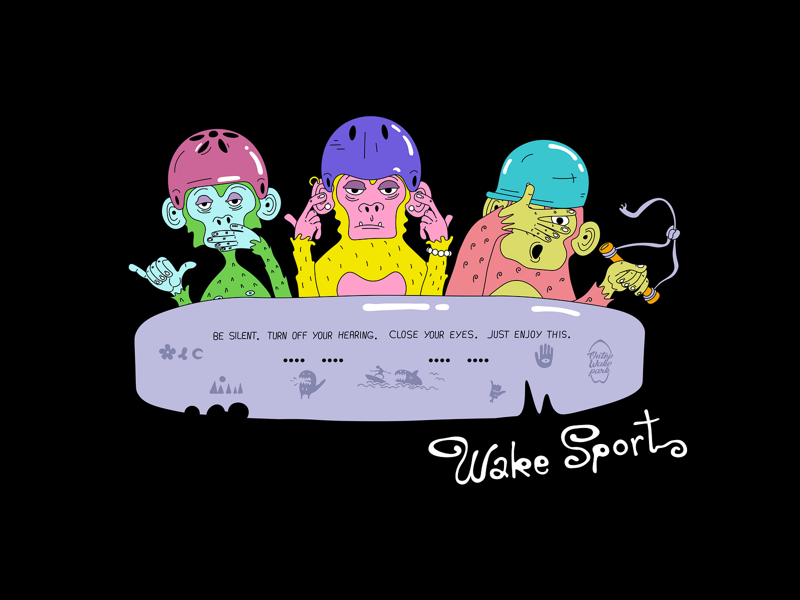 Wake Sport. Just Enjoy This. by Clever Code Lab on Dribbble