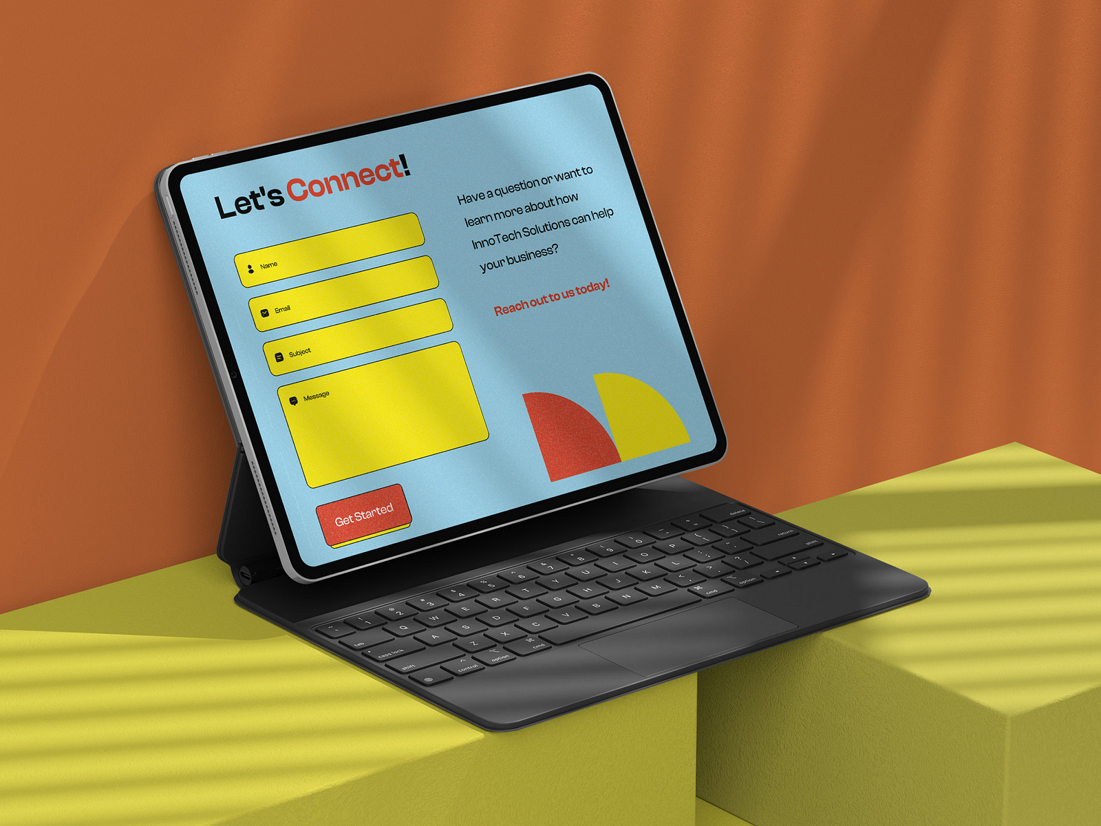 InnoTech Landing Page Design - Agency Page by Memoona Khan on Dribbble
