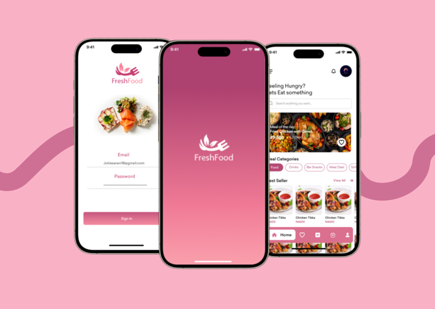 Food Ordering App Design by Joti Essarani on Dribbble