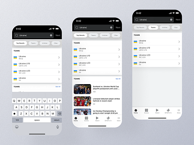 Search Teams Mobile App Ui by UI Ants on Dribbble