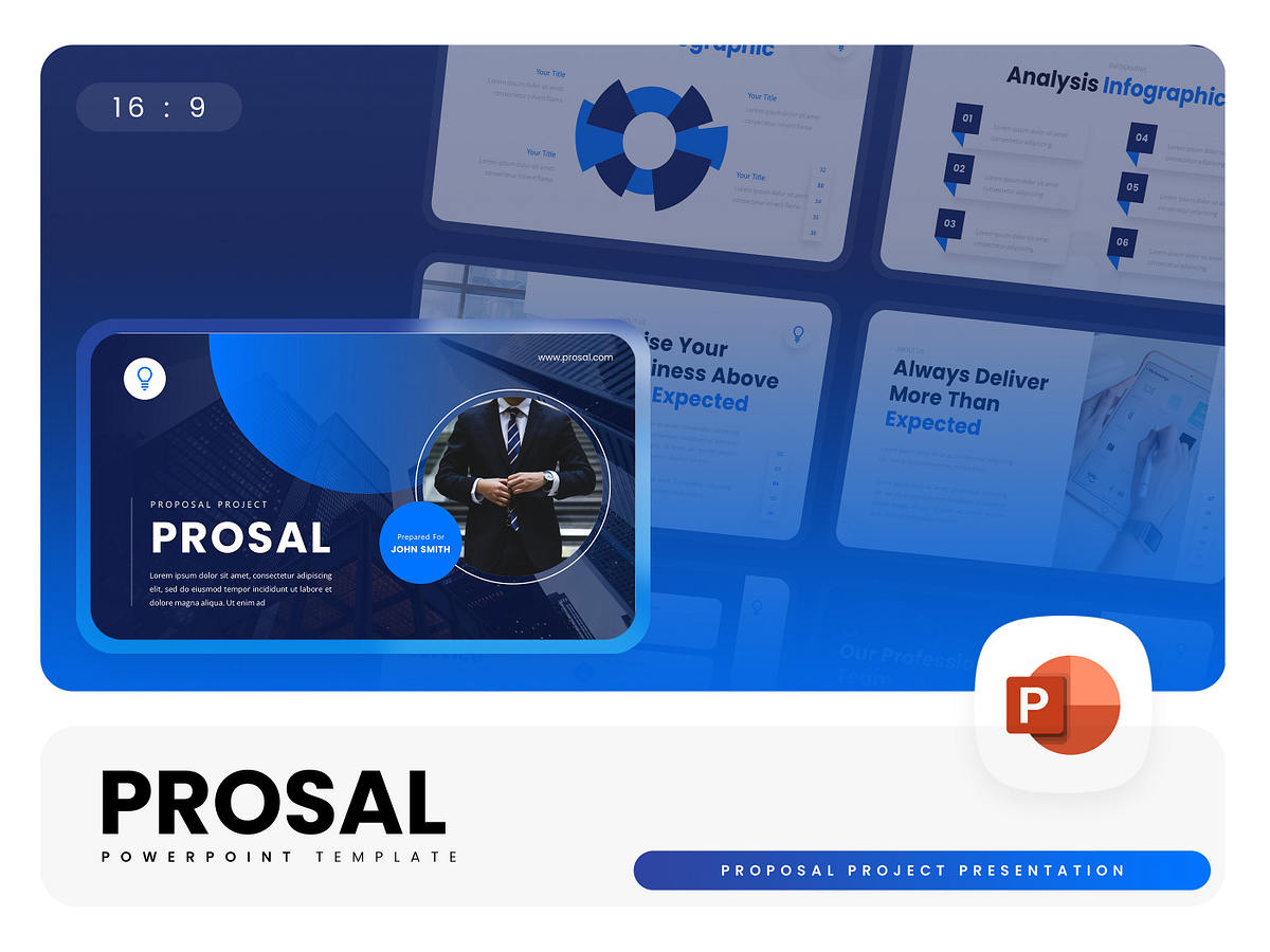 Prosal PowerPoint Template by Ermedia Studio on Dribbble