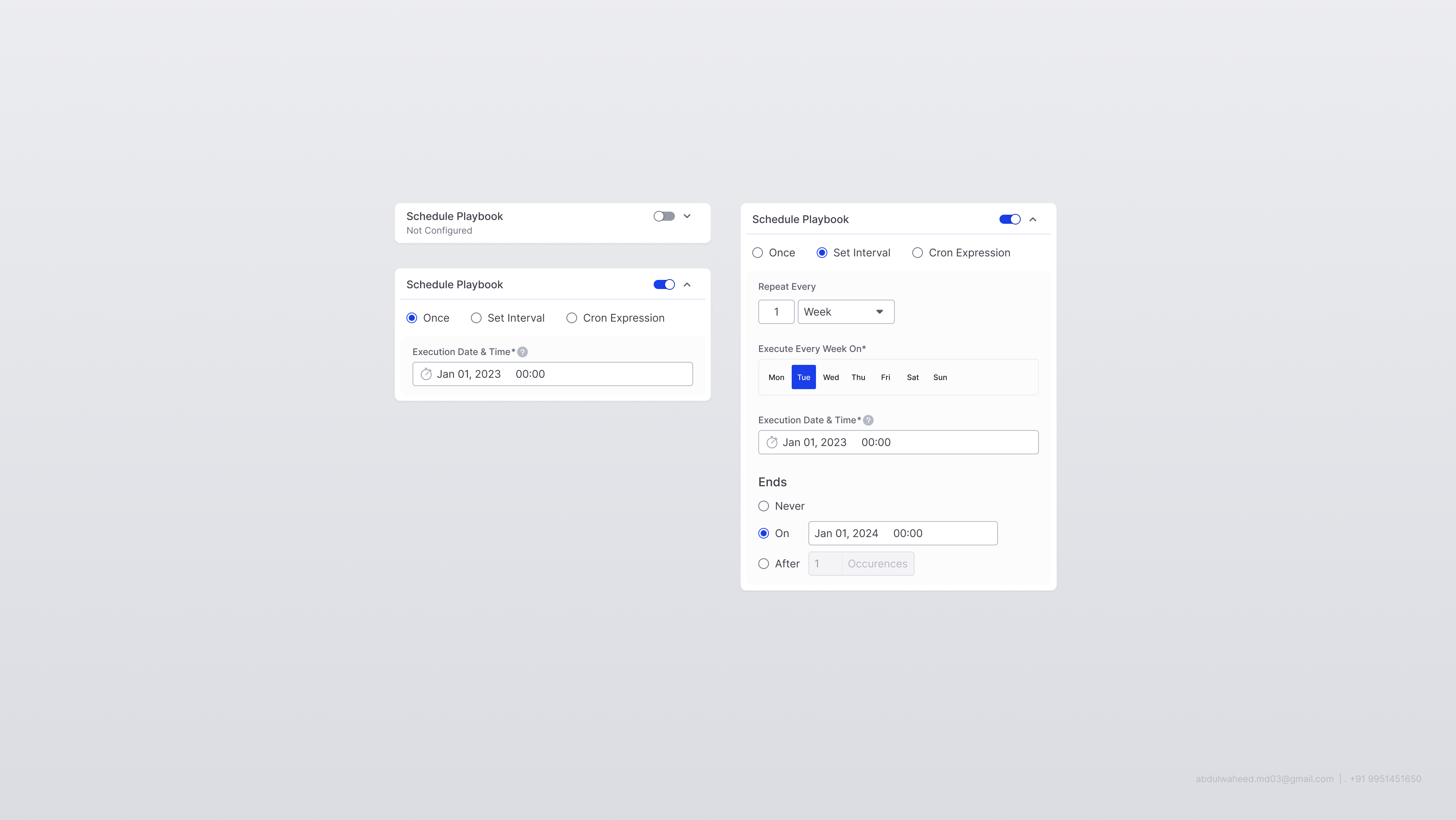 Browse thousands of Cron Schedule images for design inspiration | Dribbble