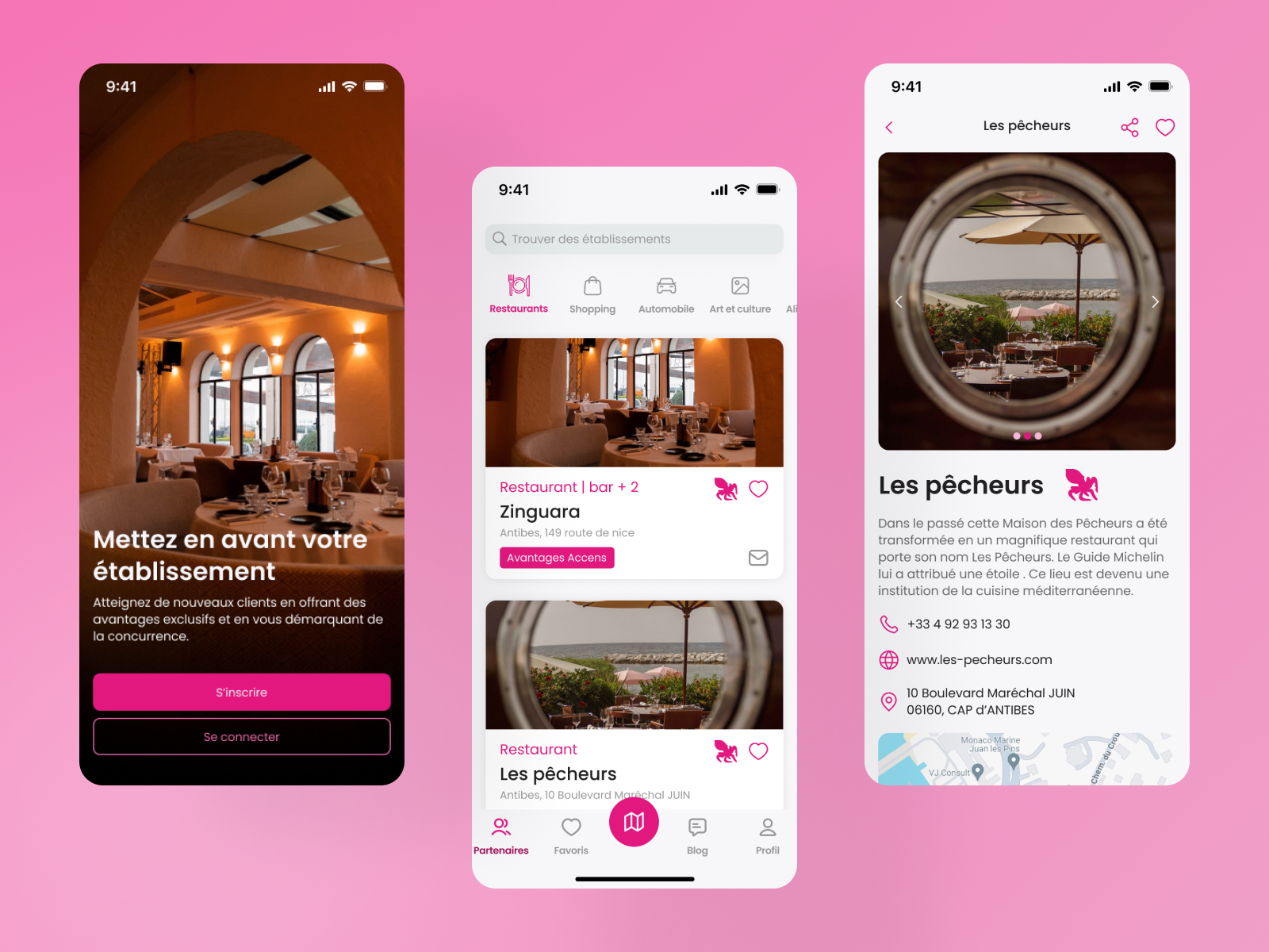 Review App Design Concept by Jessie Fournie on Dribbble