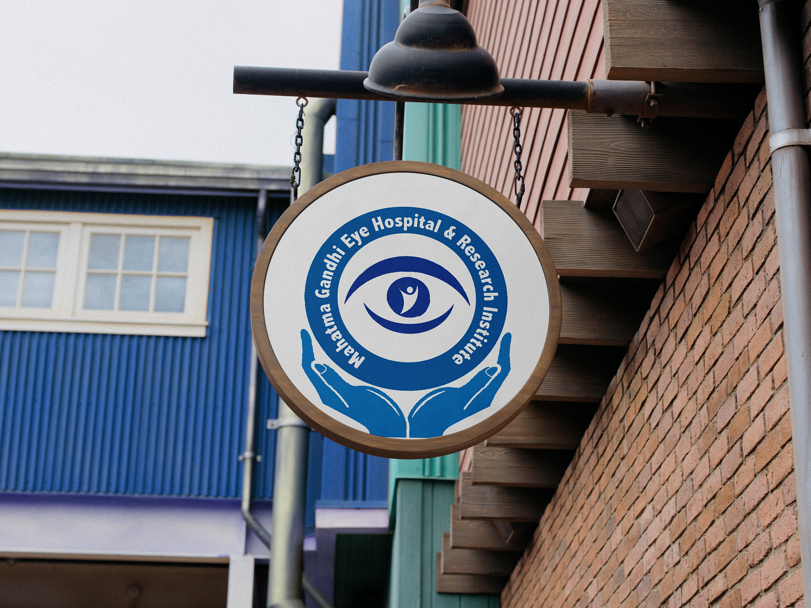 Signboard branding design for MGEHRI, Odia Gandhian NGO Hospital by ...