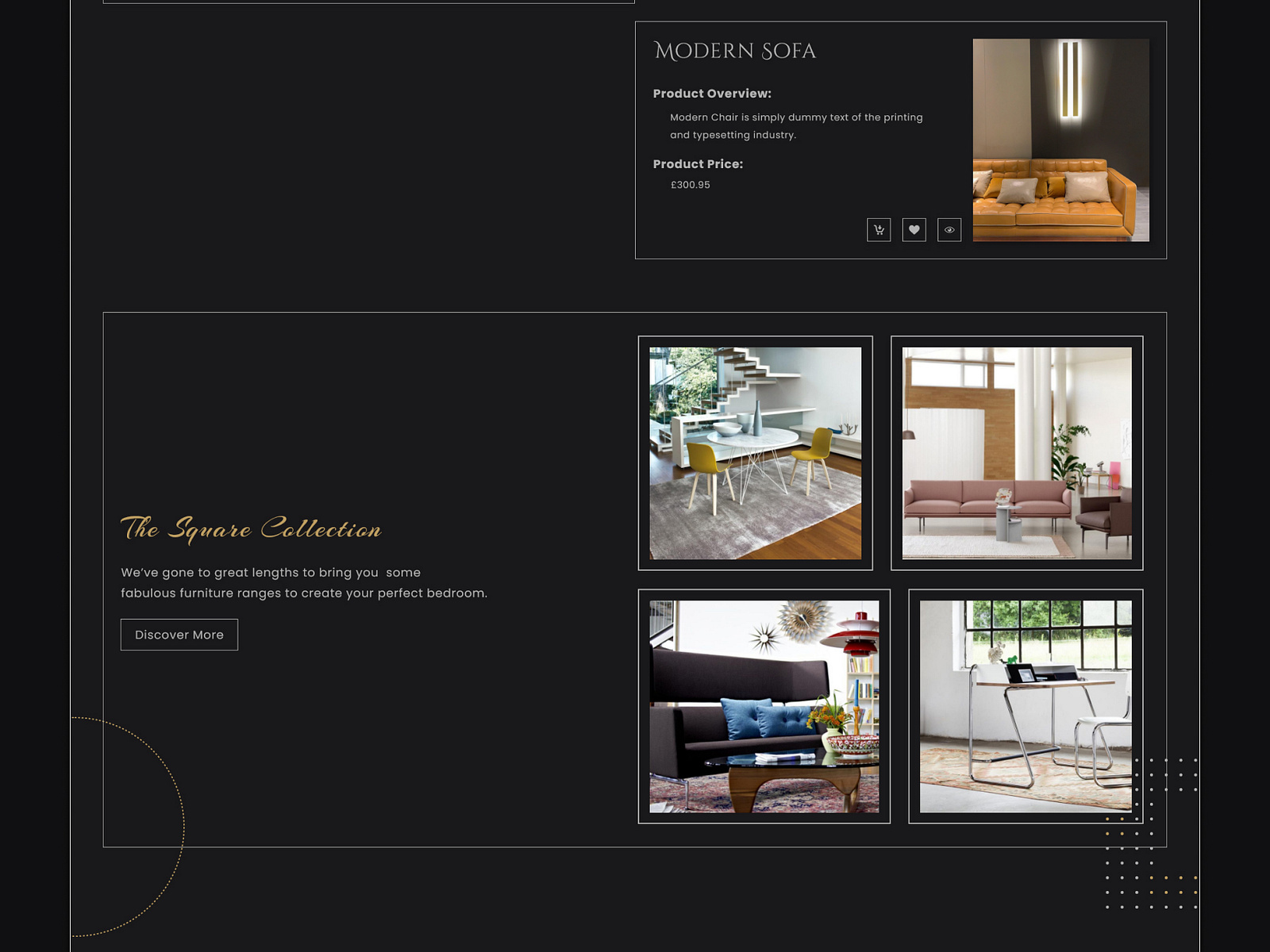Modern and Elegant Interior Design Template by Geek Code Lab on Dribbble