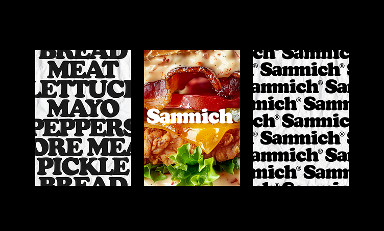 Sammich® Visual Identity by Gary Corr on Dribbble