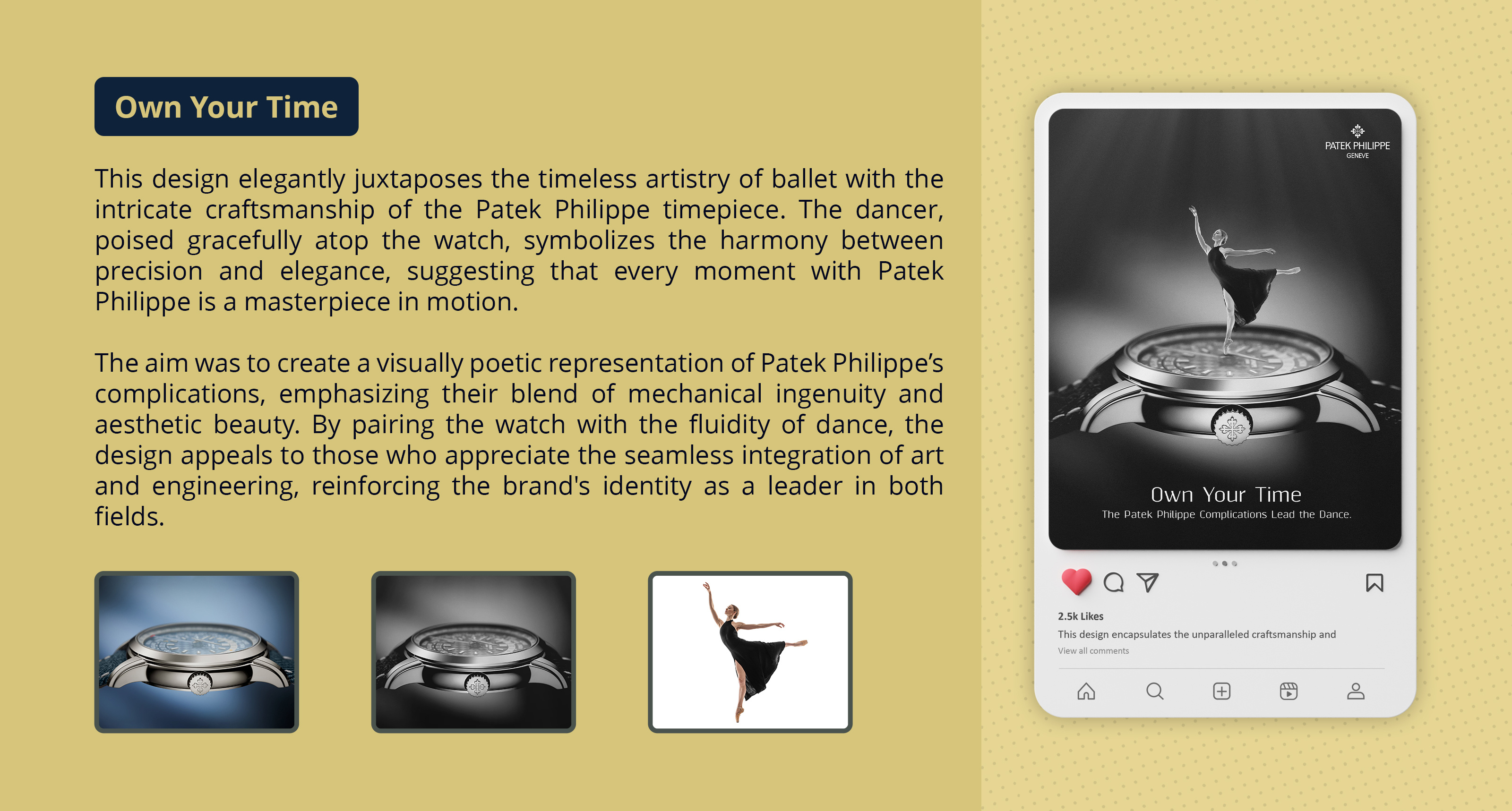 Timeless Elegance: Patek Philippe Ad Campaign by Bappy Kumar on Dribbble