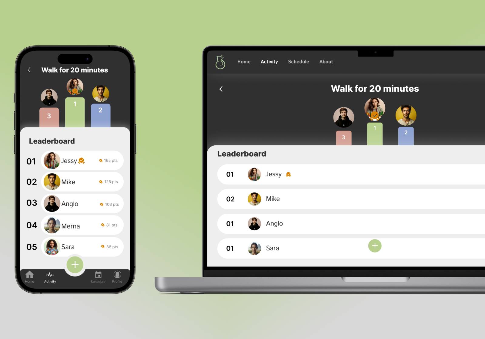 Habit Tracker App - Leaderboard Screen by Kirolos Yassa on Dribbble