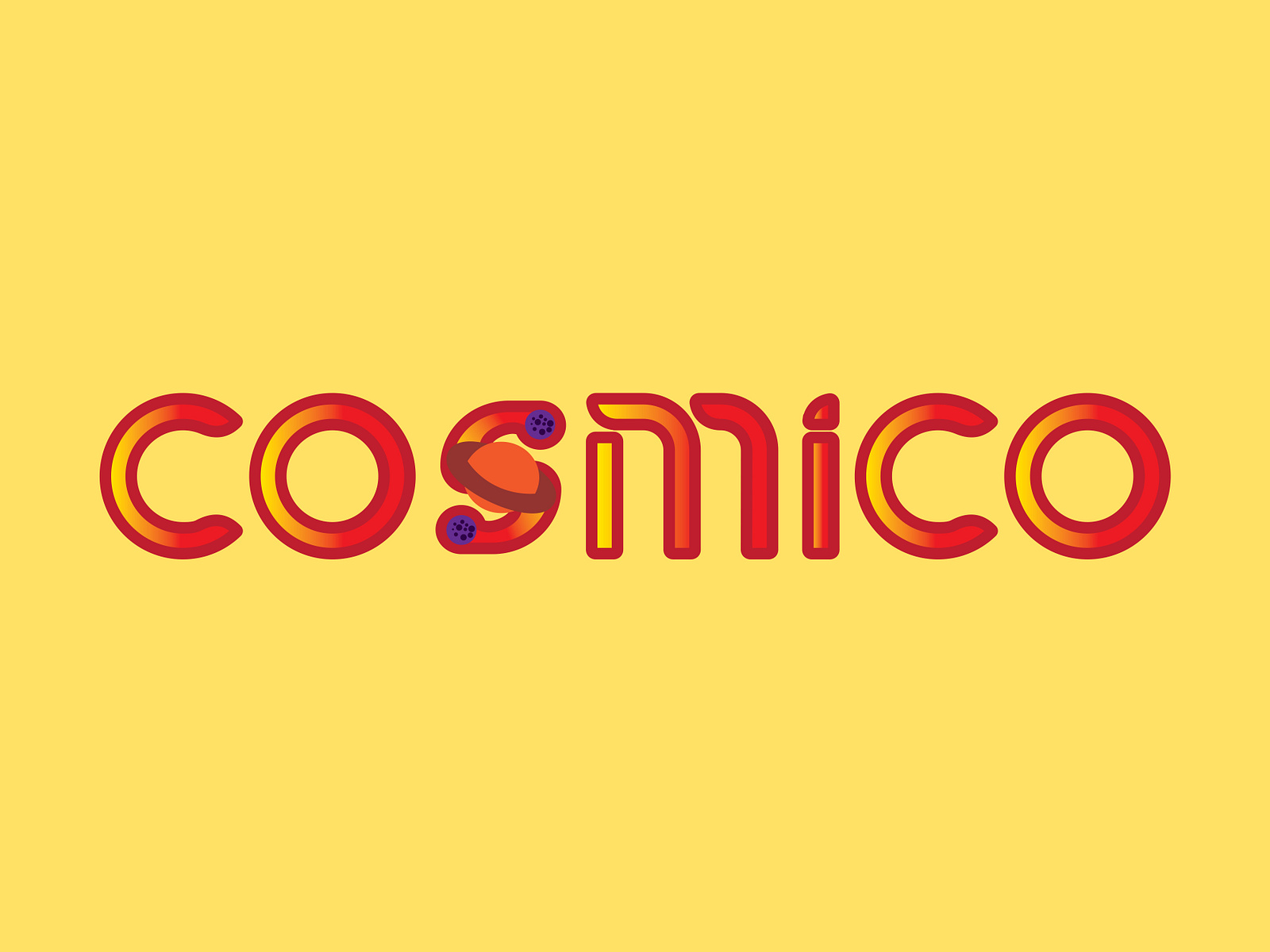 Cosmico by Milos Novakovic on Dribbble