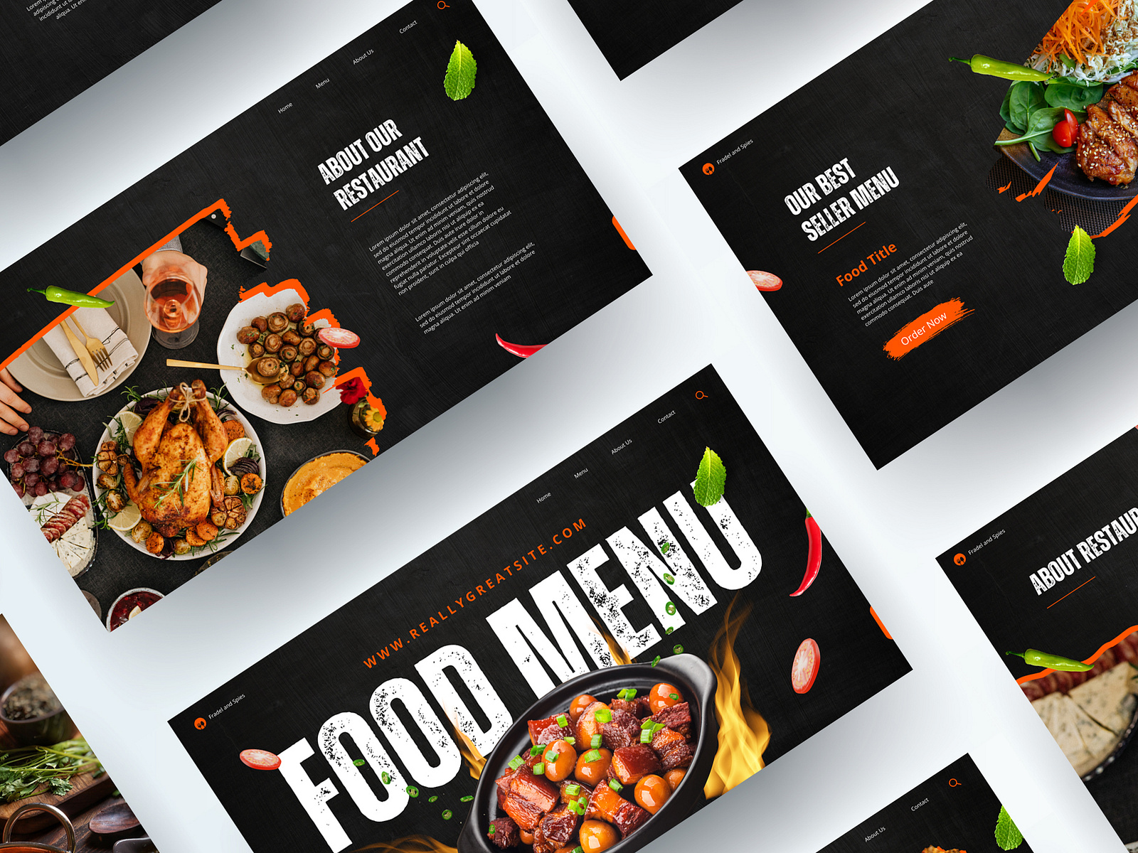FOOD MENU PRESENTATION DESIGN by SAL BESARI on Dribbble