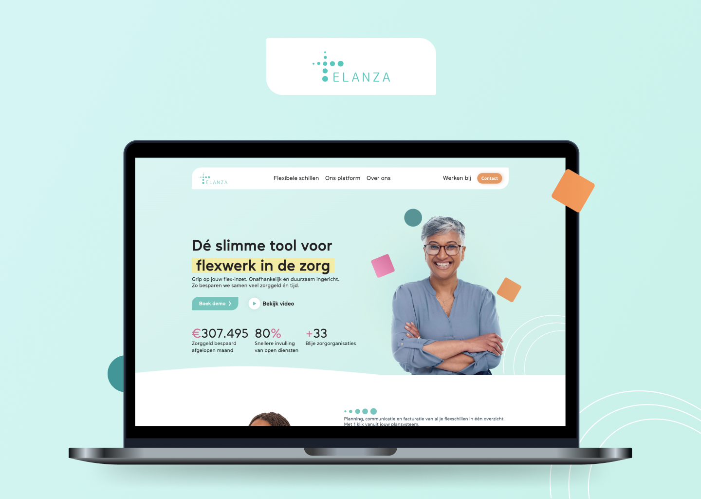 A bright, colourful and friendly web design by Bluewater webdesign on ...