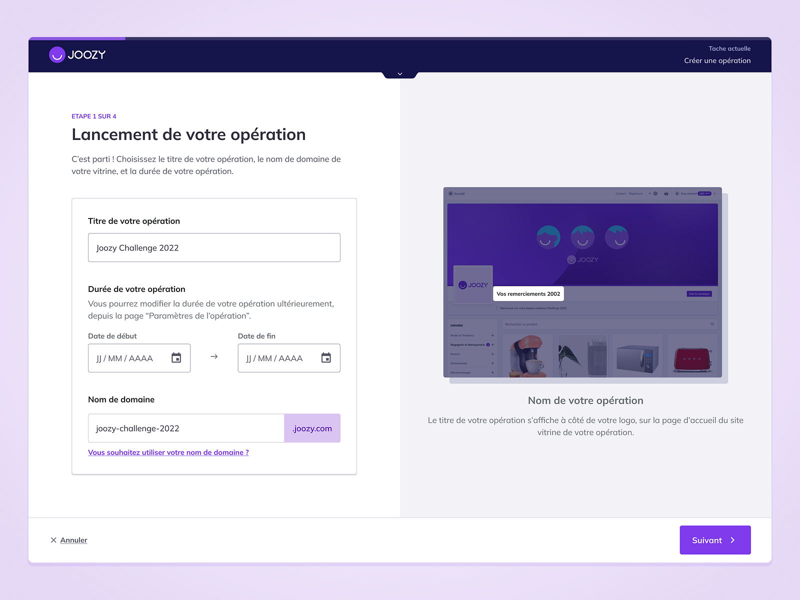 Joozy Launch your operation by Renaud Goujat @ PALO IT on Dribbble