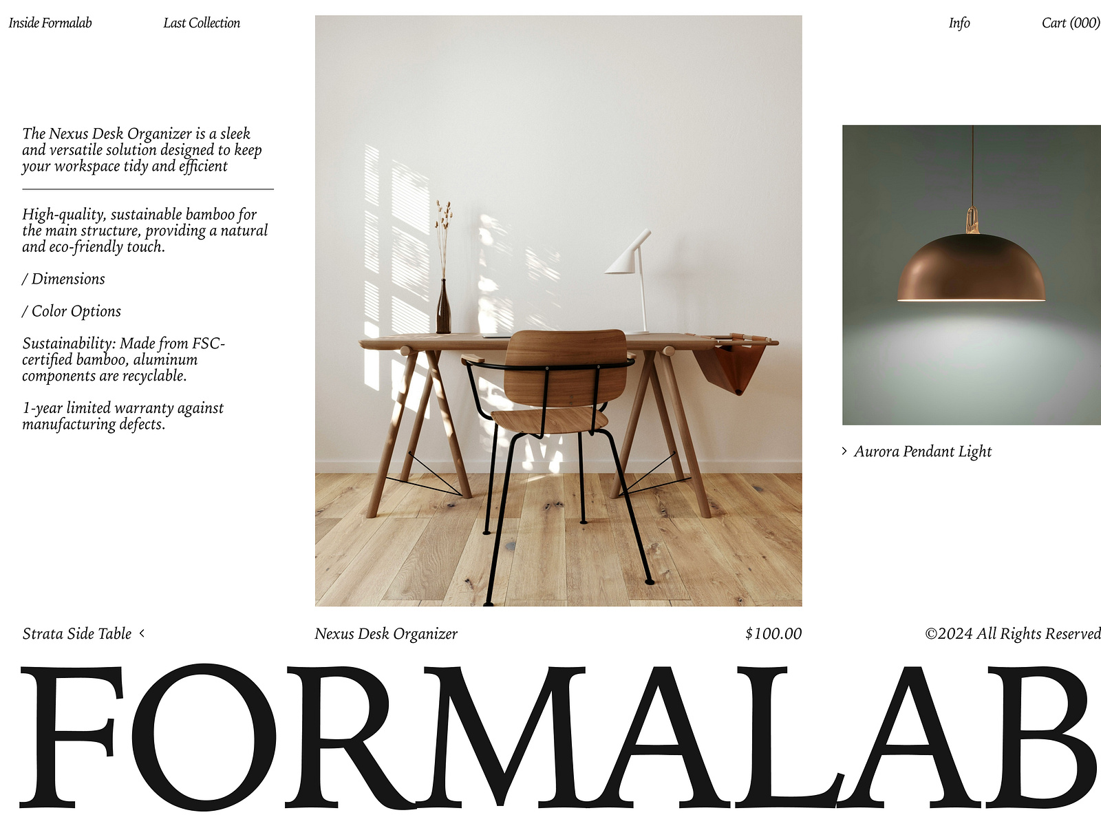 Formalab — Website & Branding by Andrea Rondon on Dribbble
