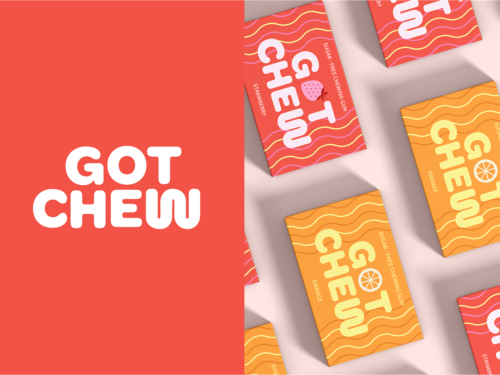 Got Chew - Chewing Gum branding & Packaging by Abby on Dribbble