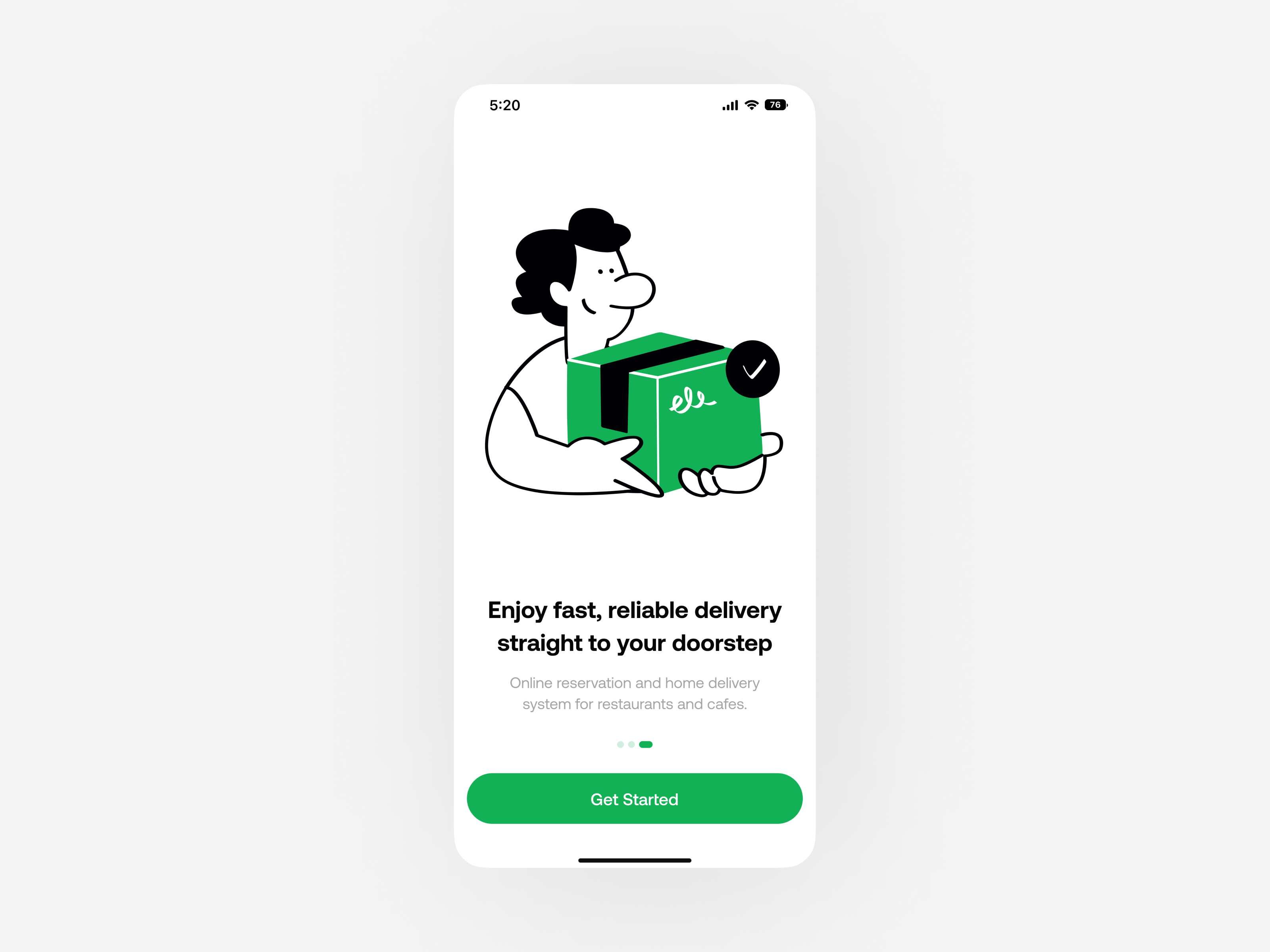 Food Delivery Onboarding Screens by Abraham John on Dribbble