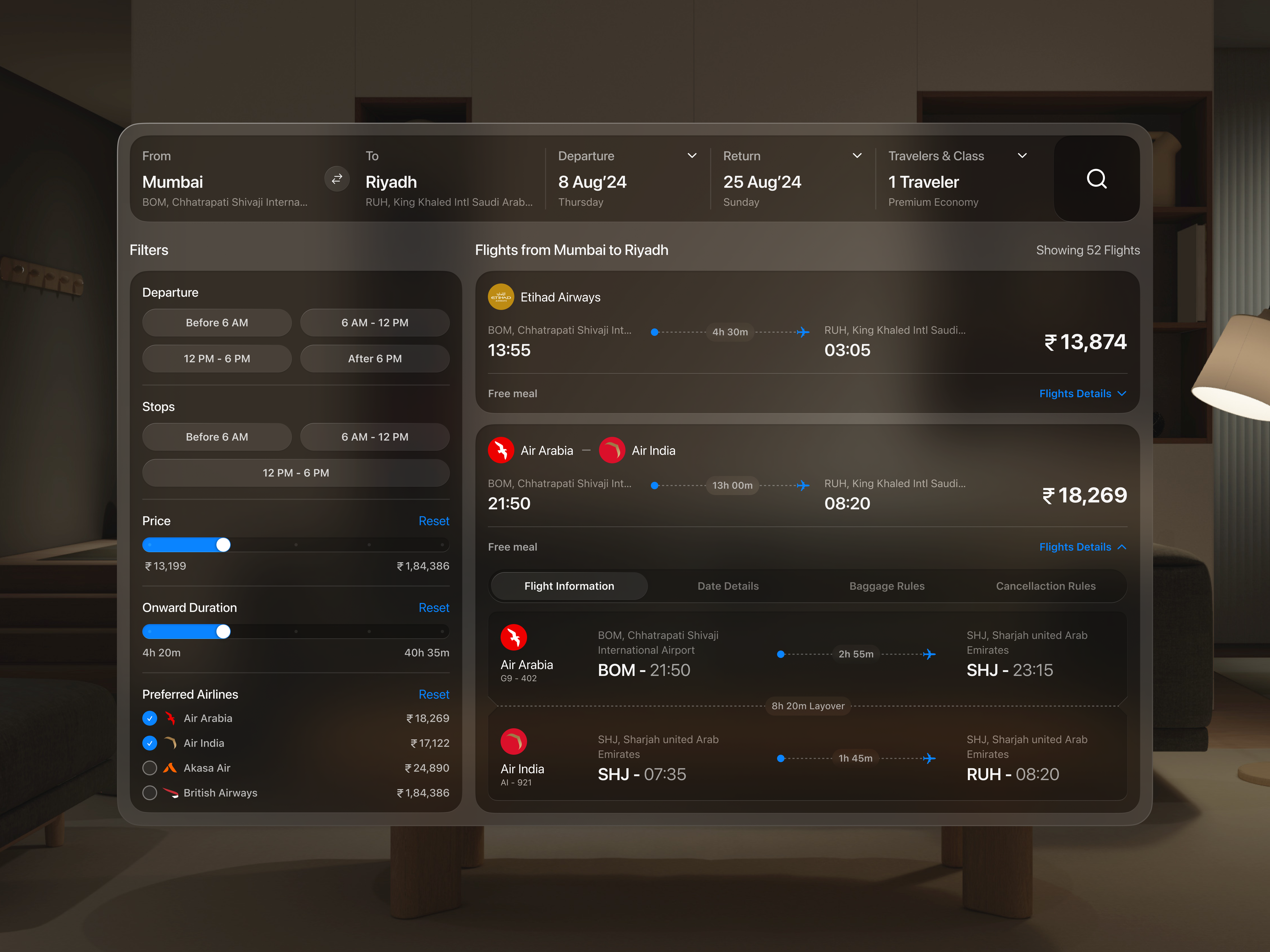 Flight Booking Dashboard designs, themes, templates and downloadable ...