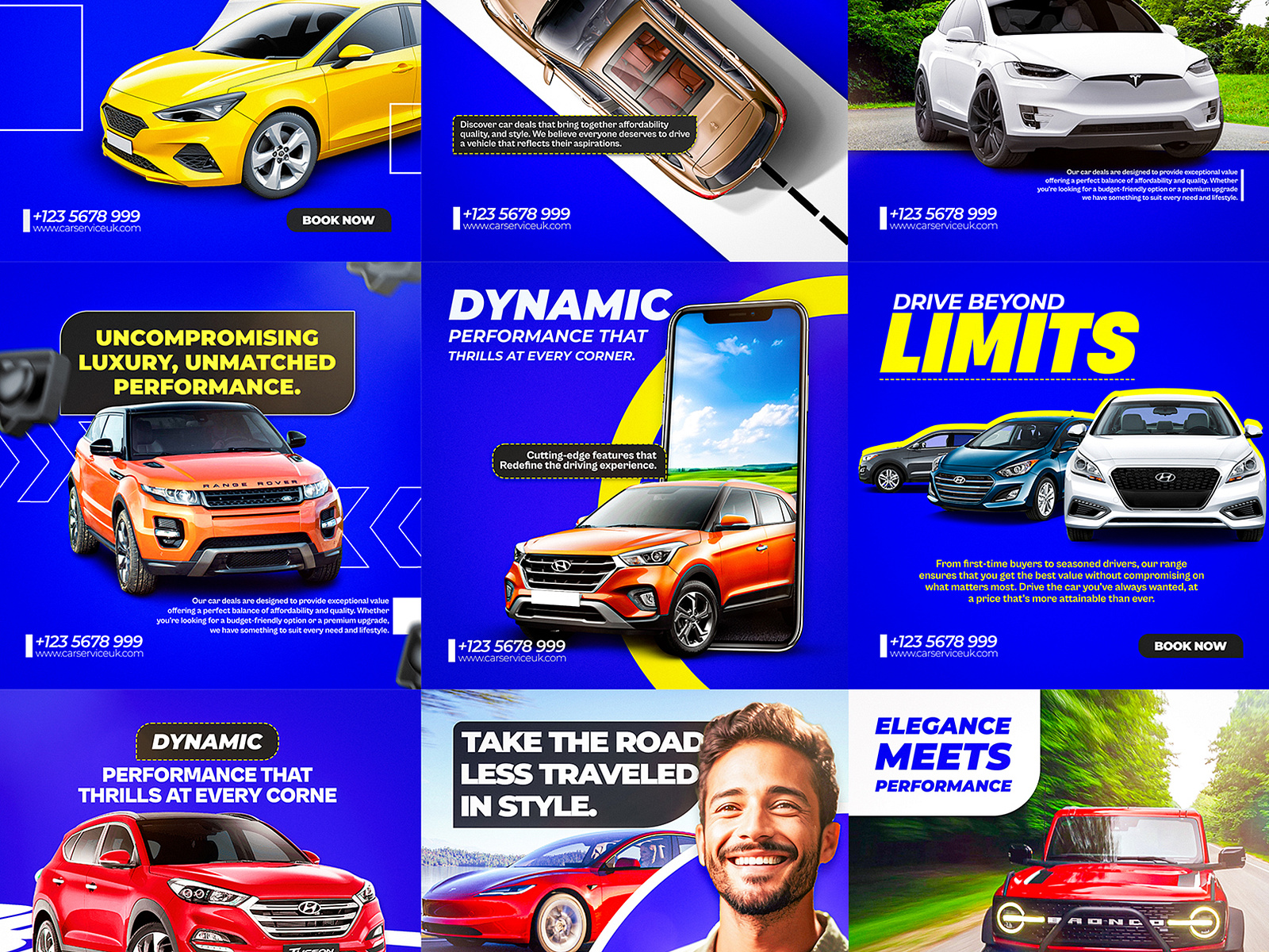 Modern Social Media Car Ads Poster Designs! by Arman Hossain Alif on ...