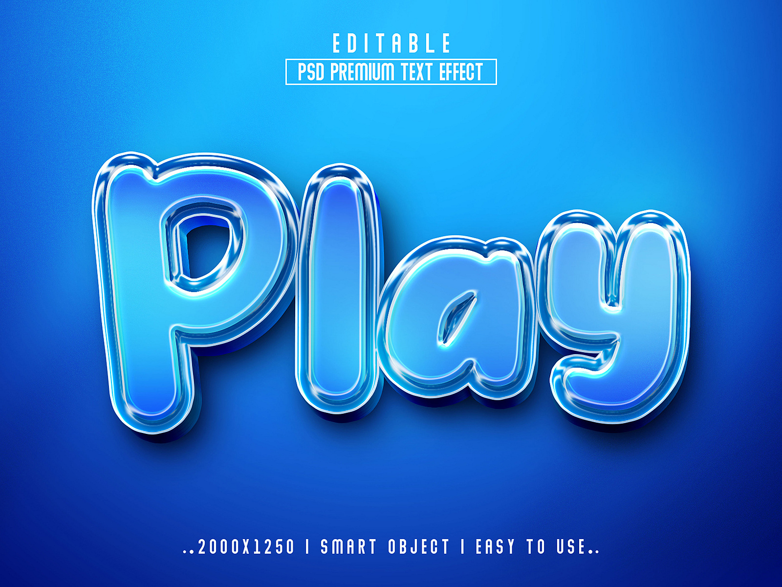 Play'' 3D Editable PSD Text Effect Style by Md Jahidul99 on Dribbble