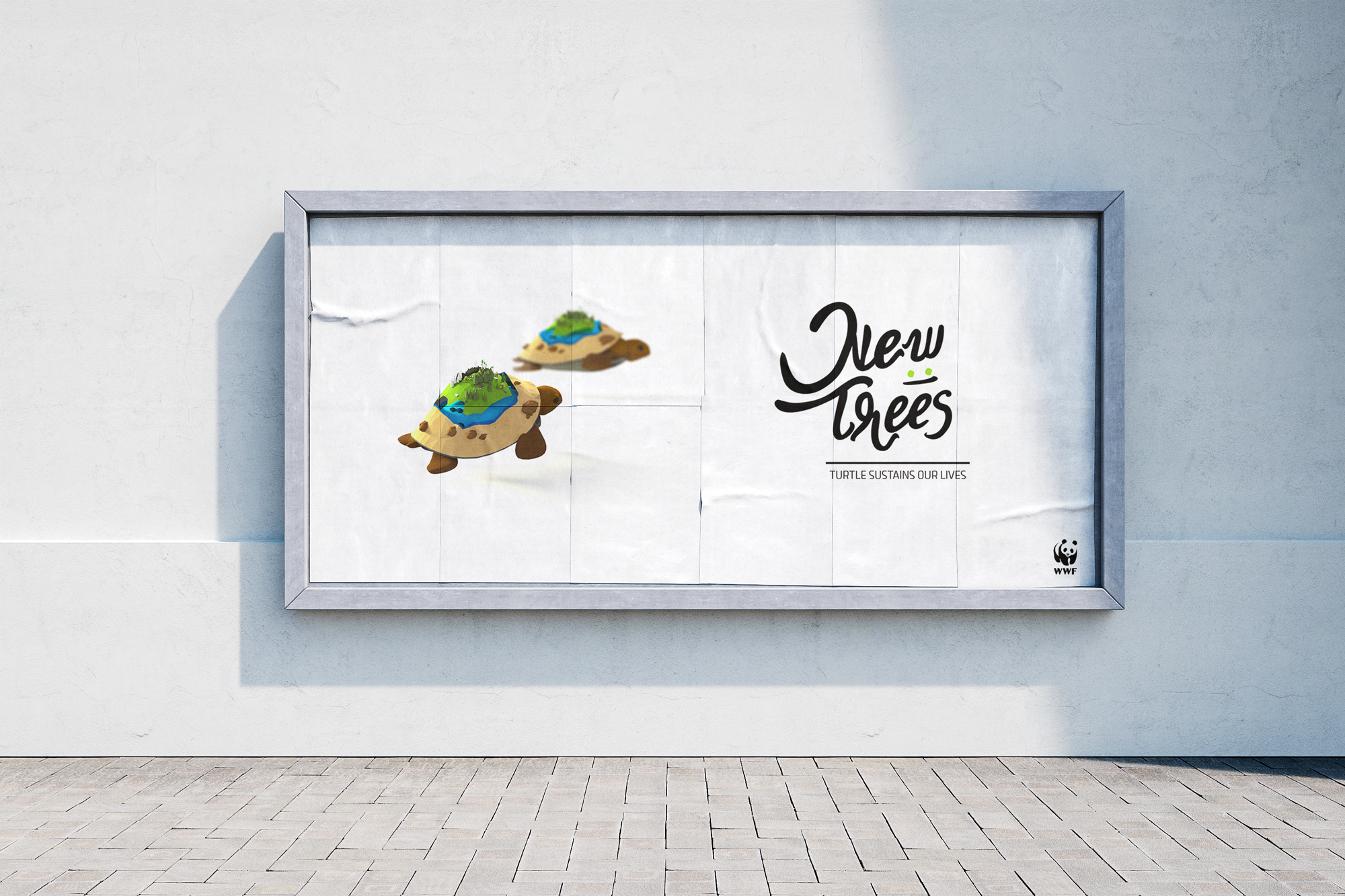 WWF - Social campaign by Lorenza Yudha Ardiyanto on Dribbble