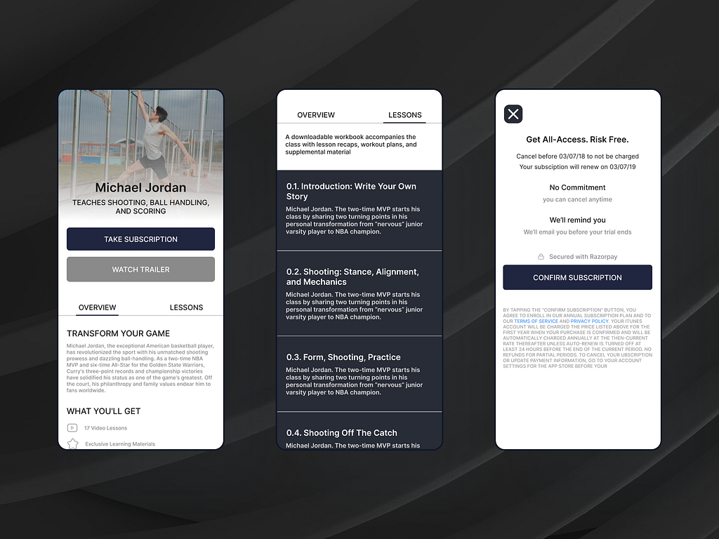 Study App - UI Design by Burhan Lakdawala on Dribbble