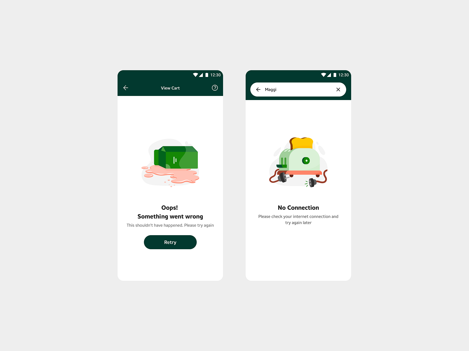 Pincode - Empty States by Deepti Choudhary on Dribbble
