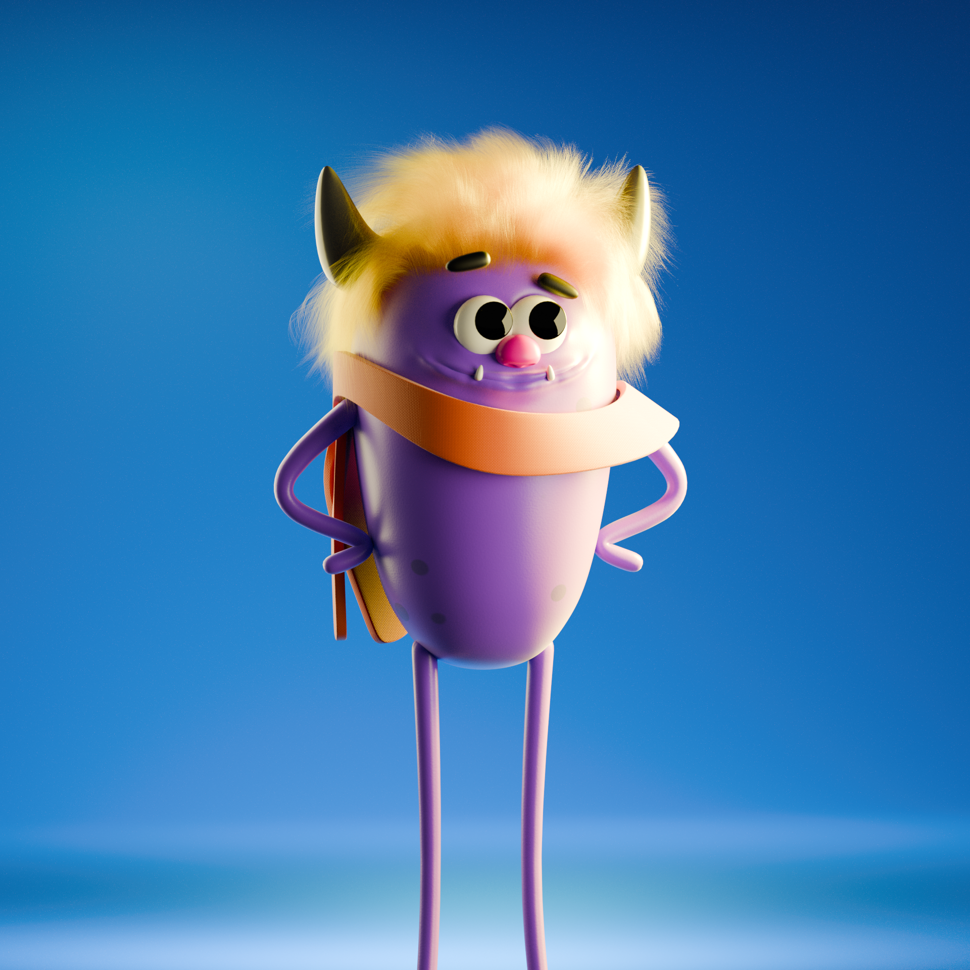 Monster from Adventure Time by Benyamin Bayati on Dribbble
