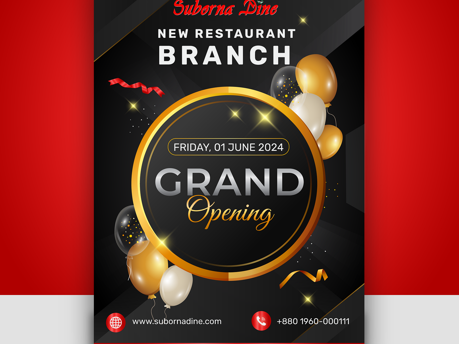 Grand Opening Banner Design by KEYA HIRA on Dribbble