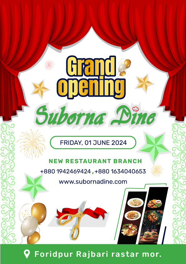 Grand Opening Banner Design by KEYA HIRA on Dribbble