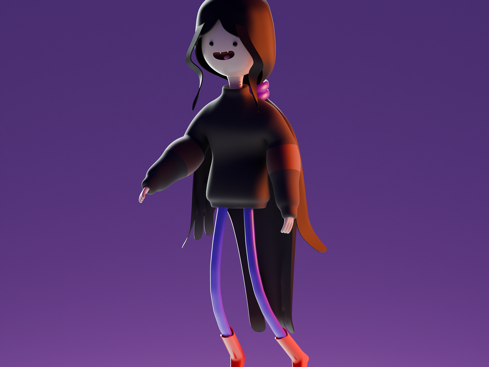 Marceline from Adventure Time by Benyamin Bayati on Dribbble