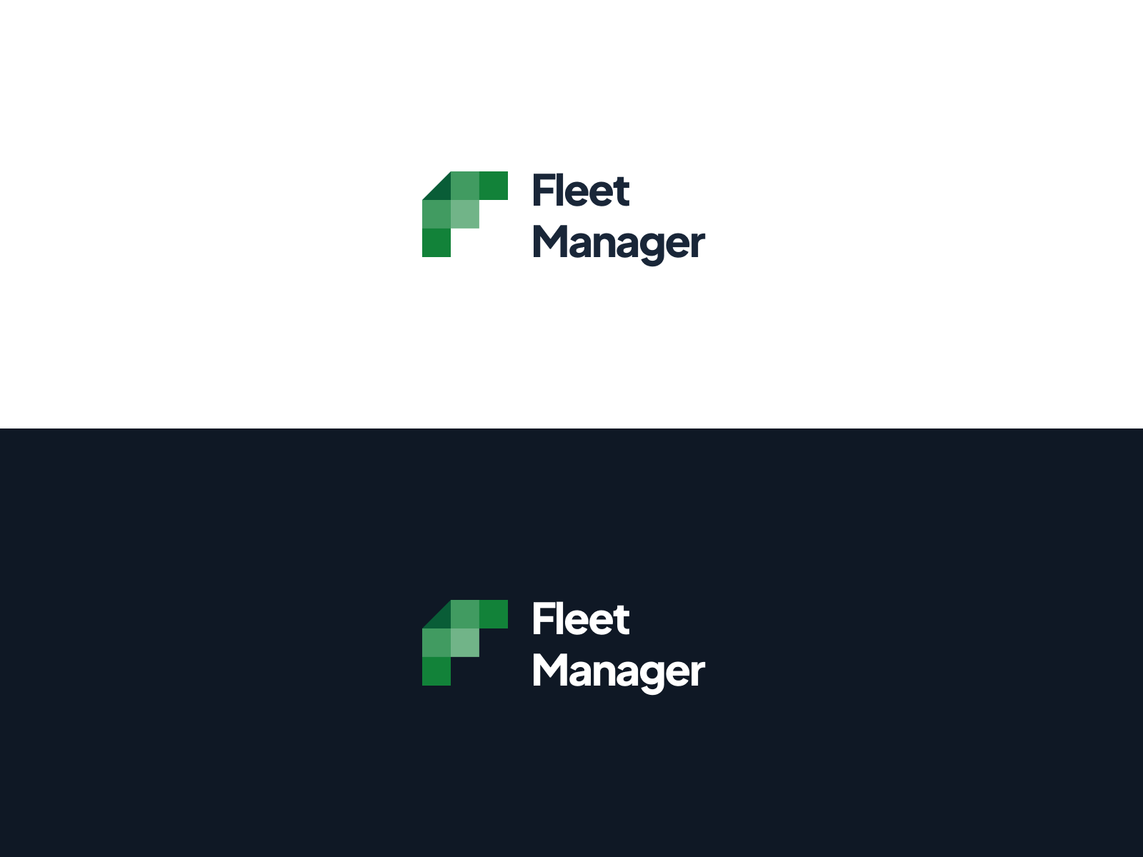Logo for Fleet Manager by Aakash Raj Dahal on Dribbble