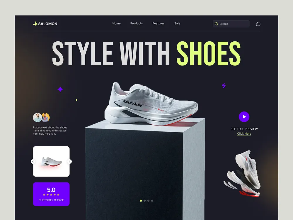 Ecommerce Header designs, themes, templates and downloadable graphic ...