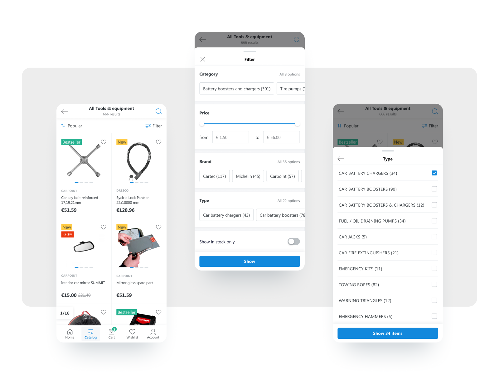 Online store ux/ui design PWA by Onilab LLC. on Dribbble