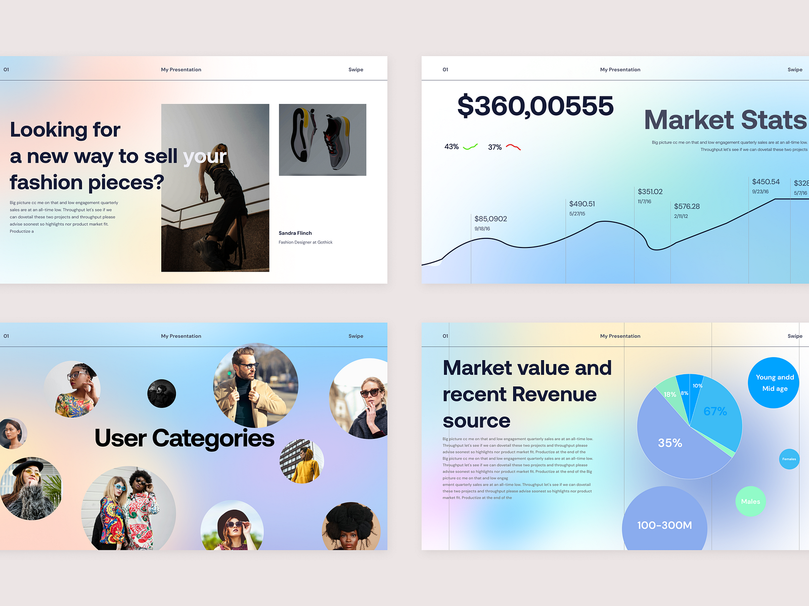 Startup Presentation Design by Doyin Fagoyinbo on Dribbble