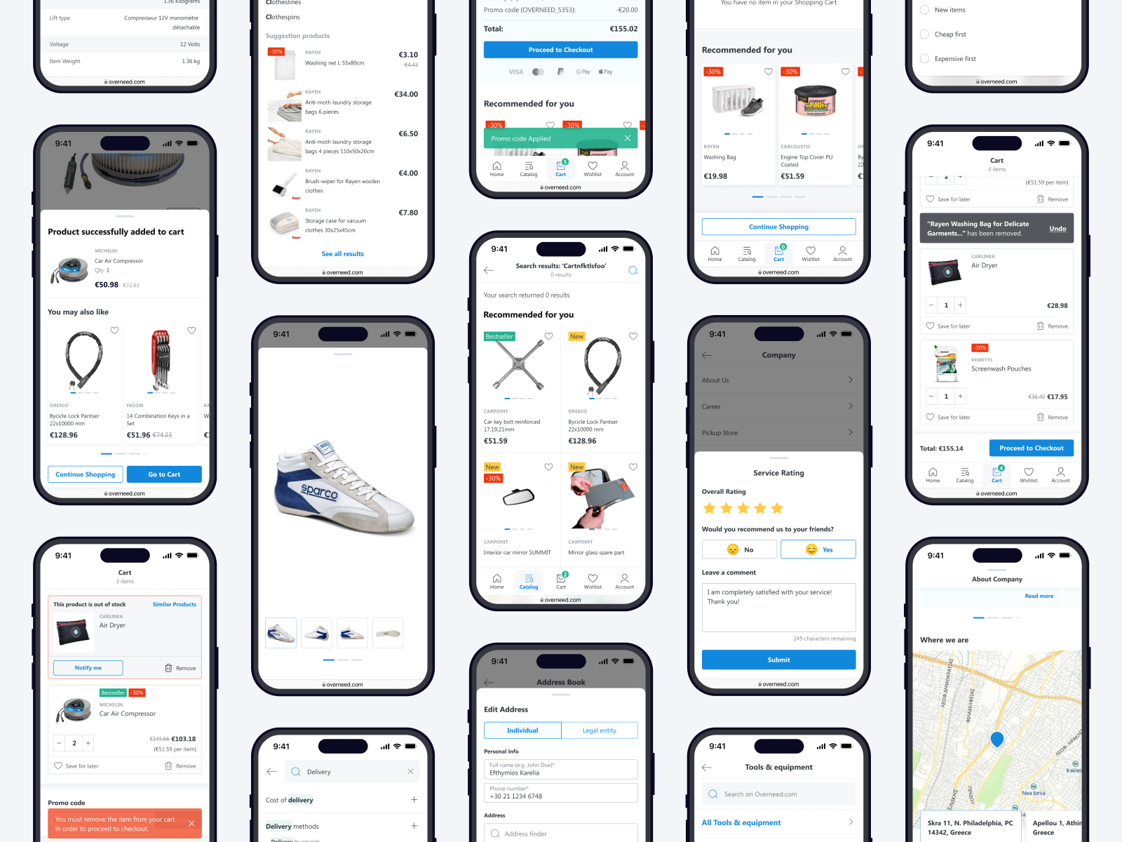 Progressive Web App online store UX/UI by Onilab LLC. on Dribbble