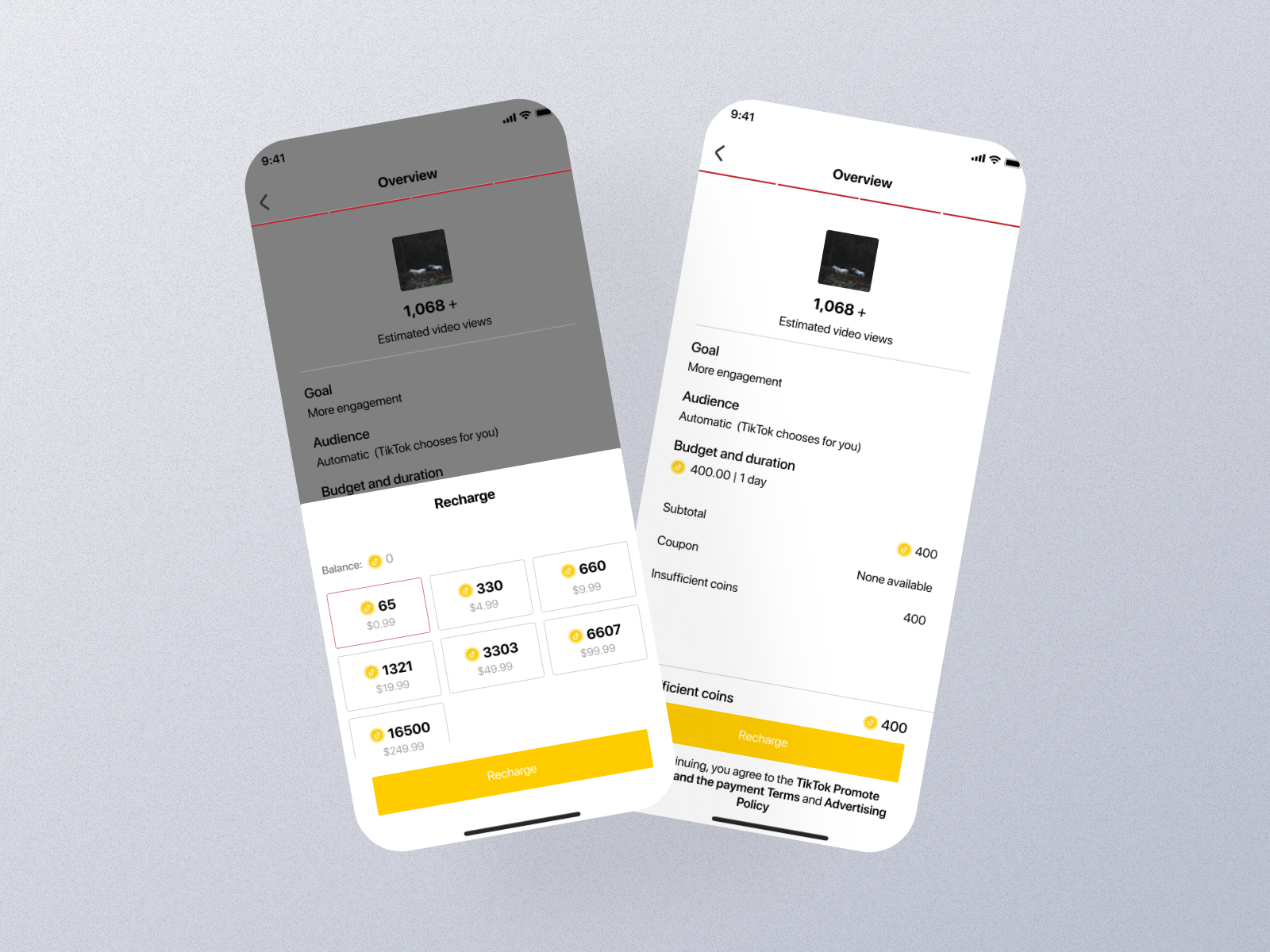 Coins Recharge Mobile App Ui by UI Ants on Dribbble