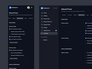 Browse thousands of Notification Page UI Design images for design ...
