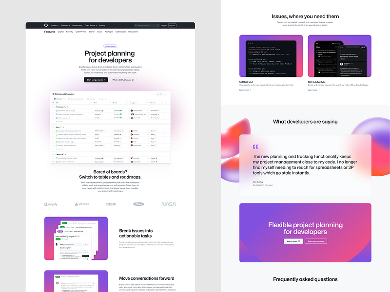 Trending Website, Landing Page and Splash Page Designs on Dribbble
