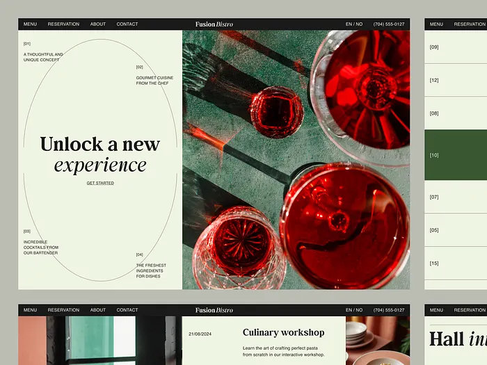 Restaurant Website designs, themes, templates and downloadable graphic ...