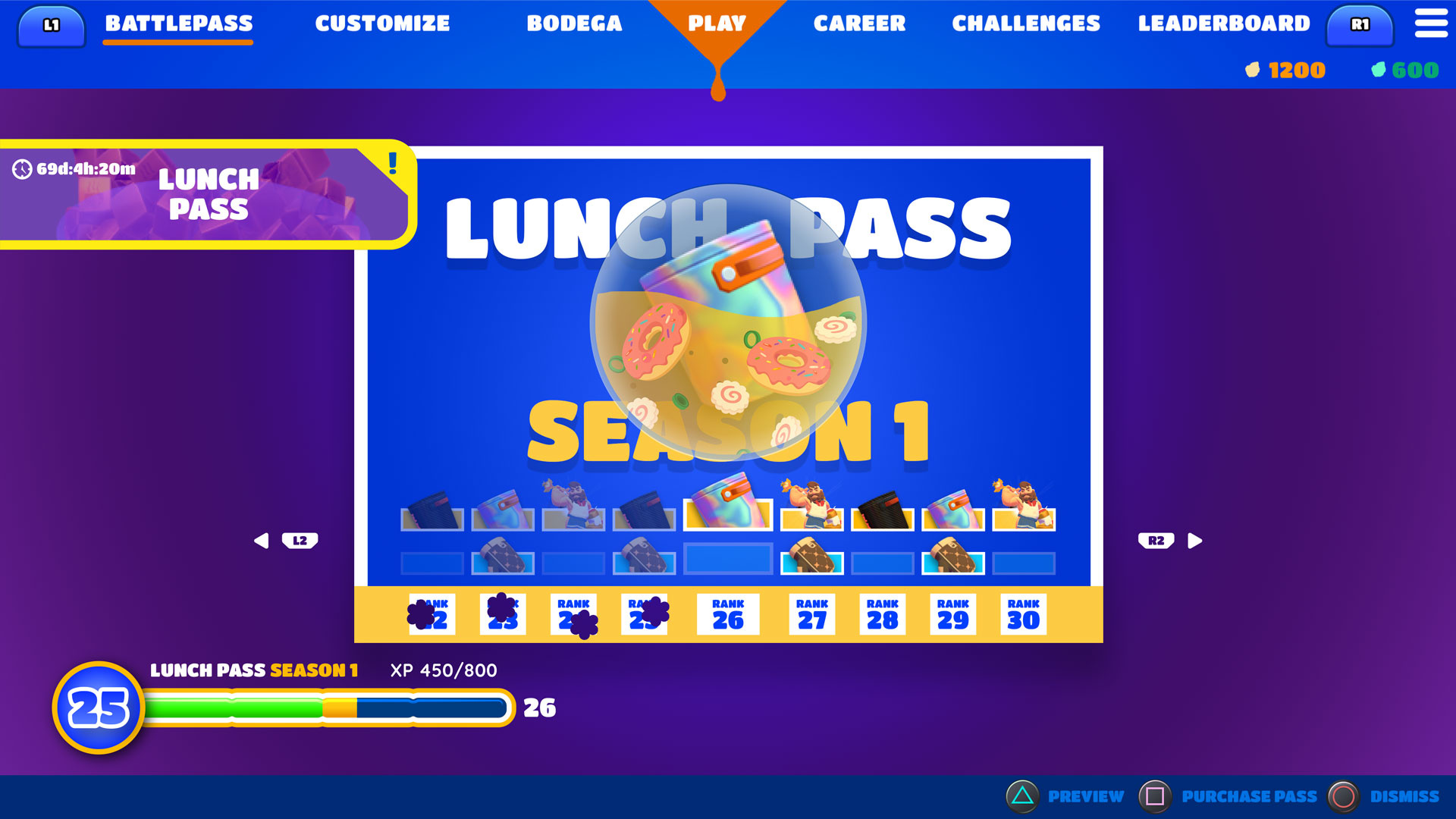 Battle Pass UI Designs for RAWMEN by Nick Serianni on Dribbble
