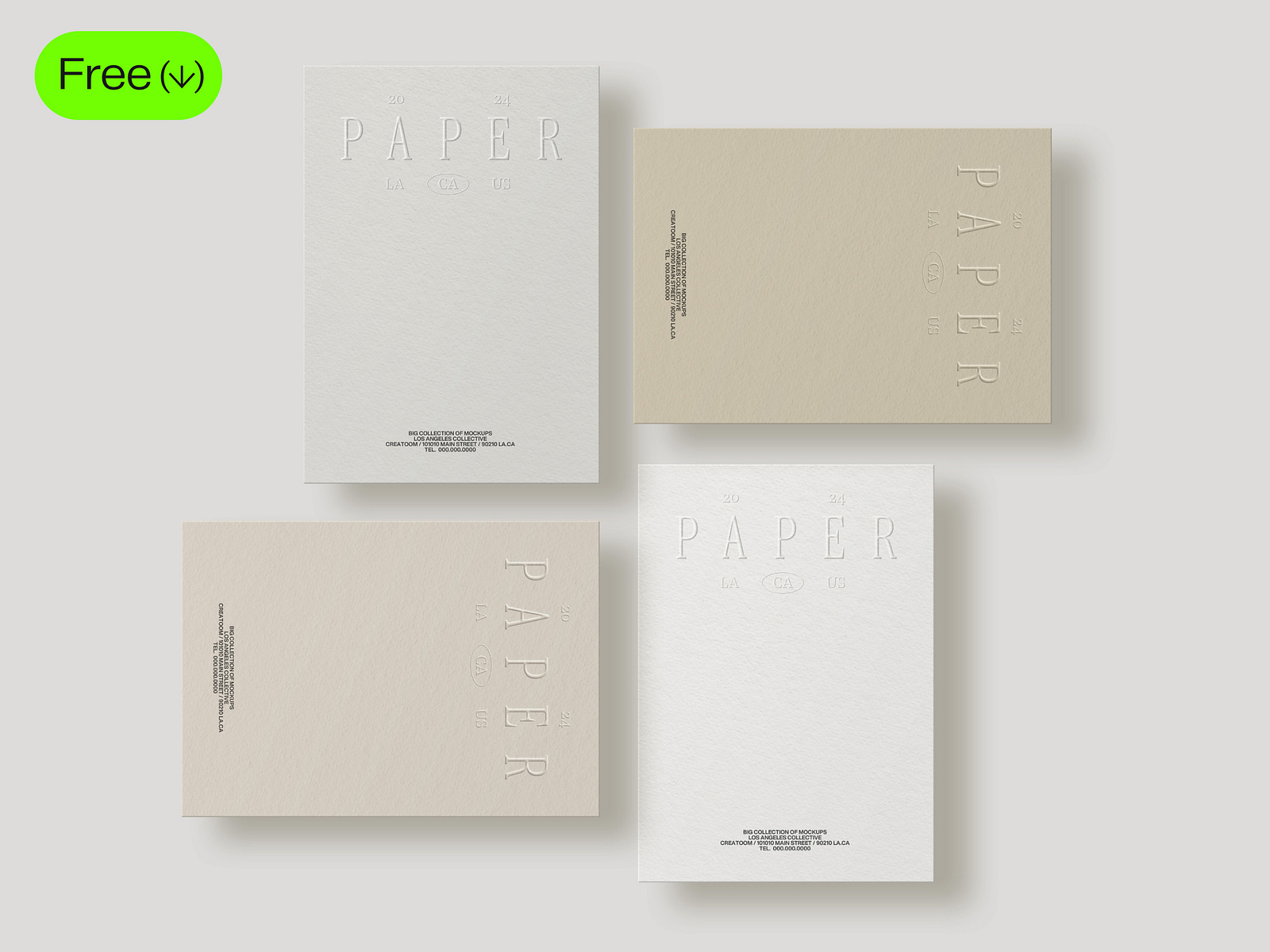 😍 Free paper mockups by Creatoom.mockups on Dribbble