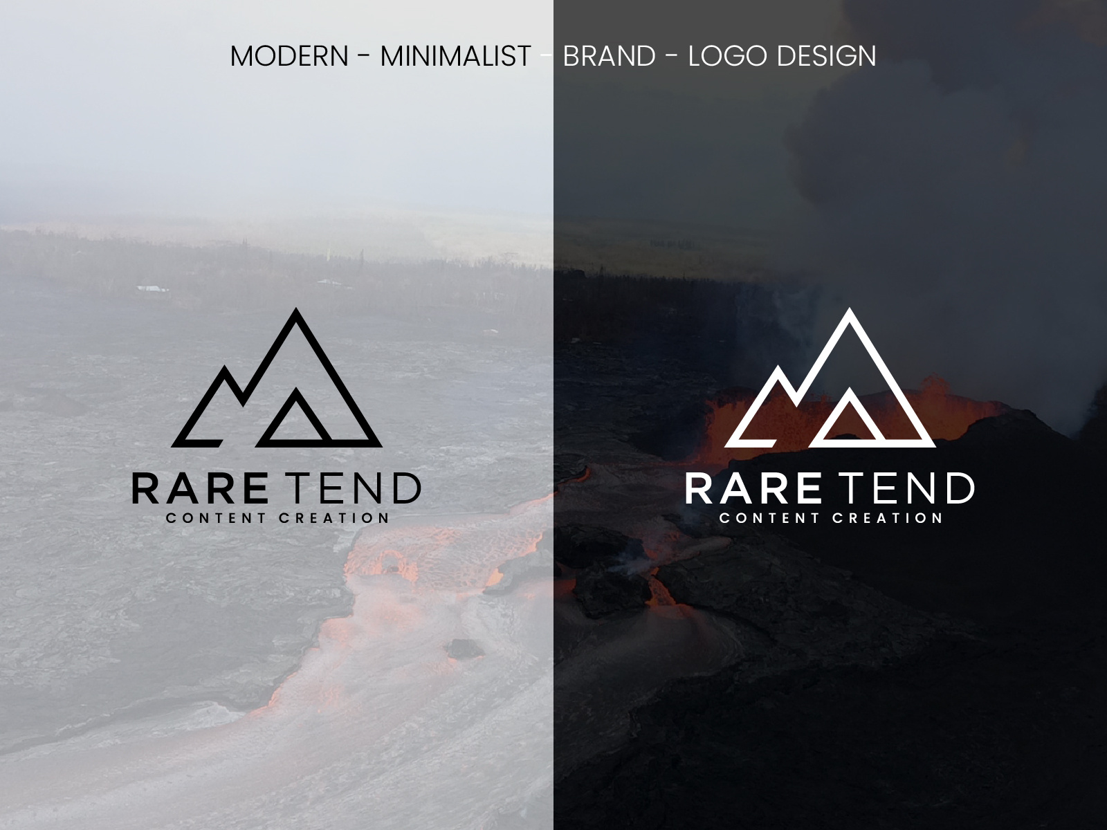RARE TEND - Content Creation Brand Logo by Md. Rokonuzzaman on Dribbble