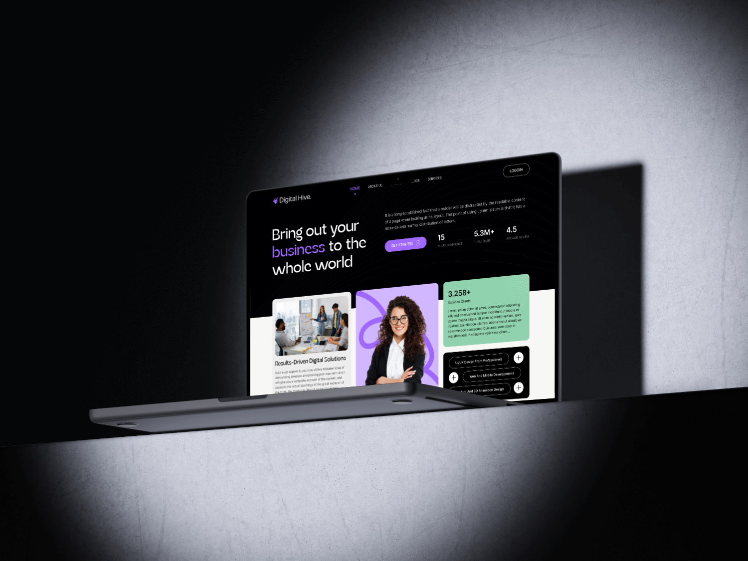 Web UI by Webflix on Dribbble