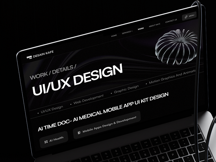 Agency website design - Work Details page by Md Moniruzzaman Monir on ...