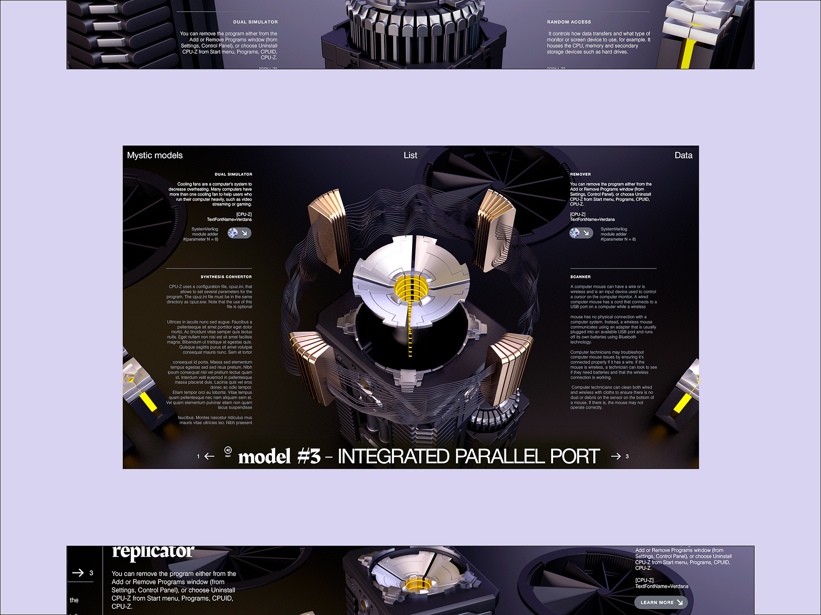 Model #6 - replicator 2 by Berezhnoy Eugene on Dribbble