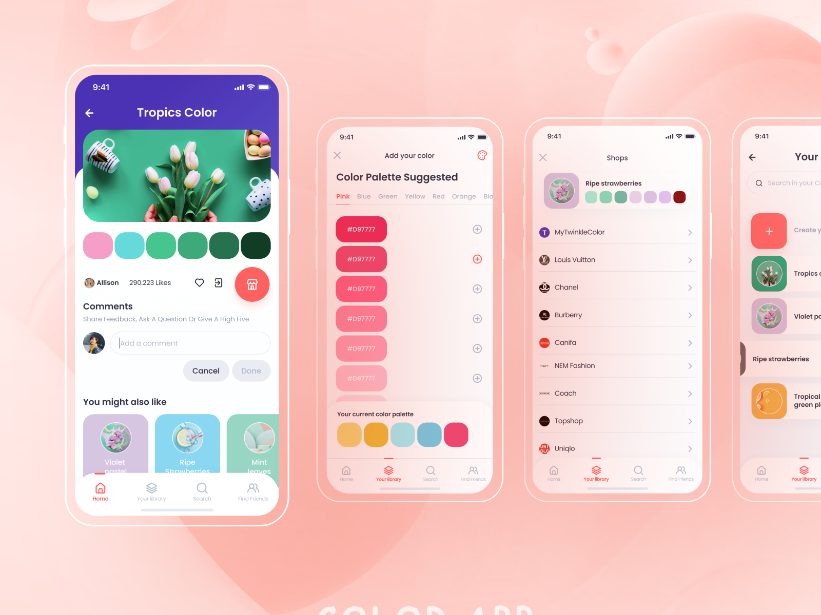 Color App by Newwave Solutions on Dribbble