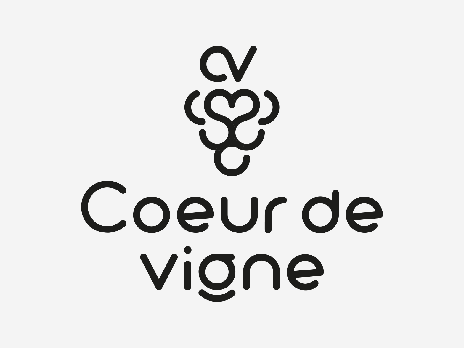 LOGO - COEUR DE VIGNE by Matthieu Martigny / Mattmart on Dribbble