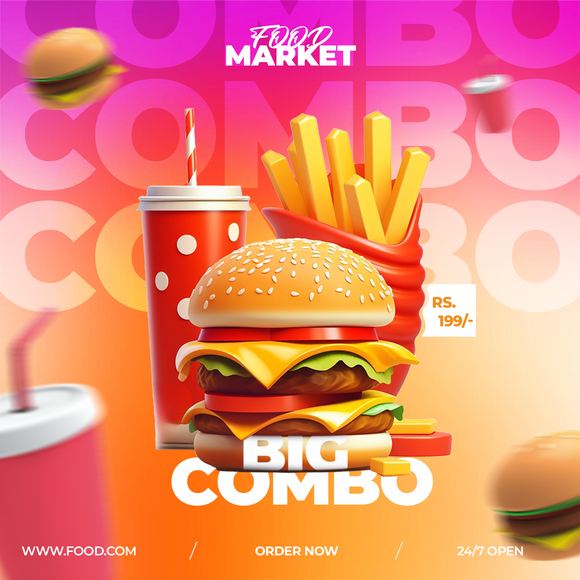Food Ad Design designs, themes, templates and downloadable graphic ...