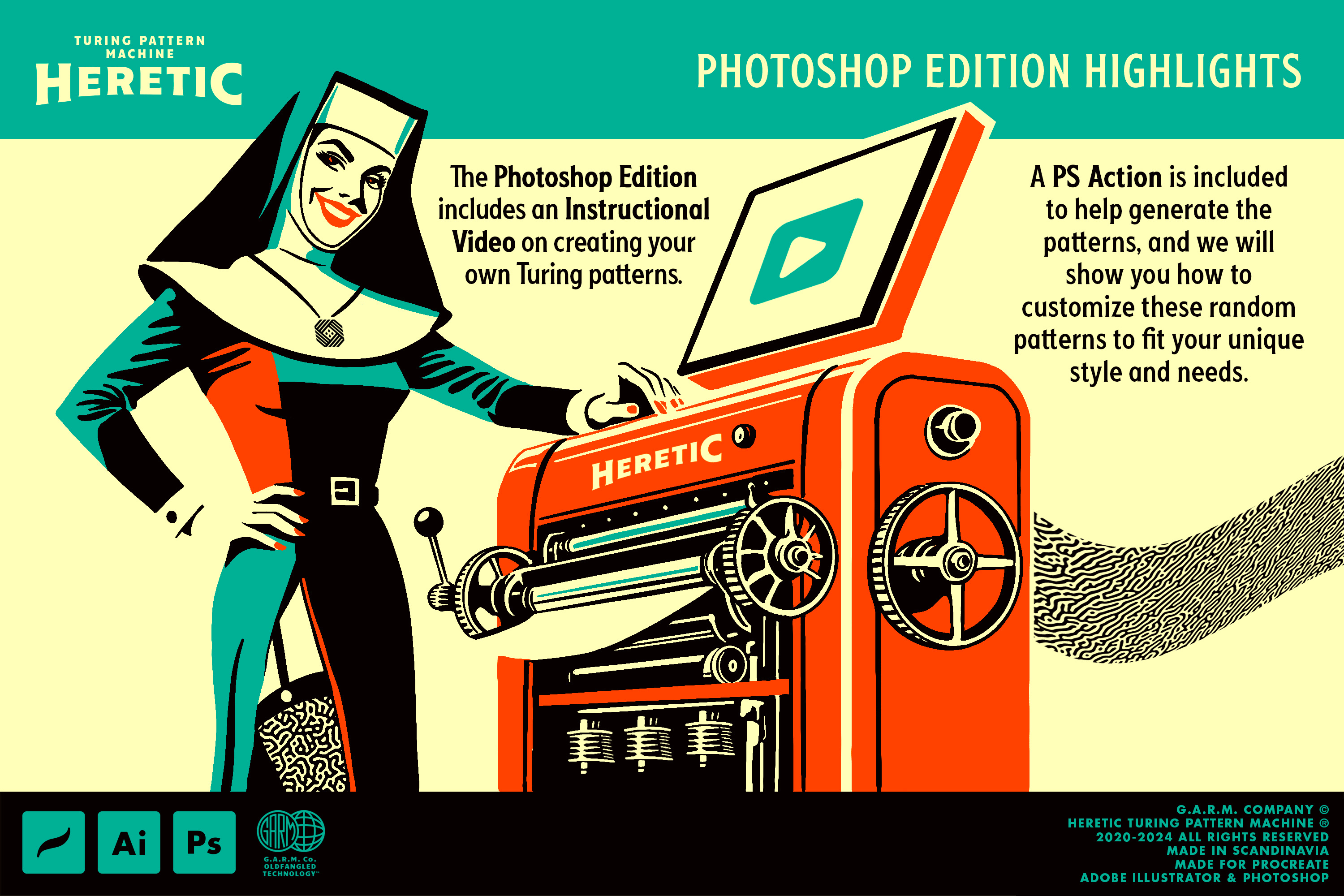 Heretic - Turing Pattern Machine by Emir Ayouni on Dribbble