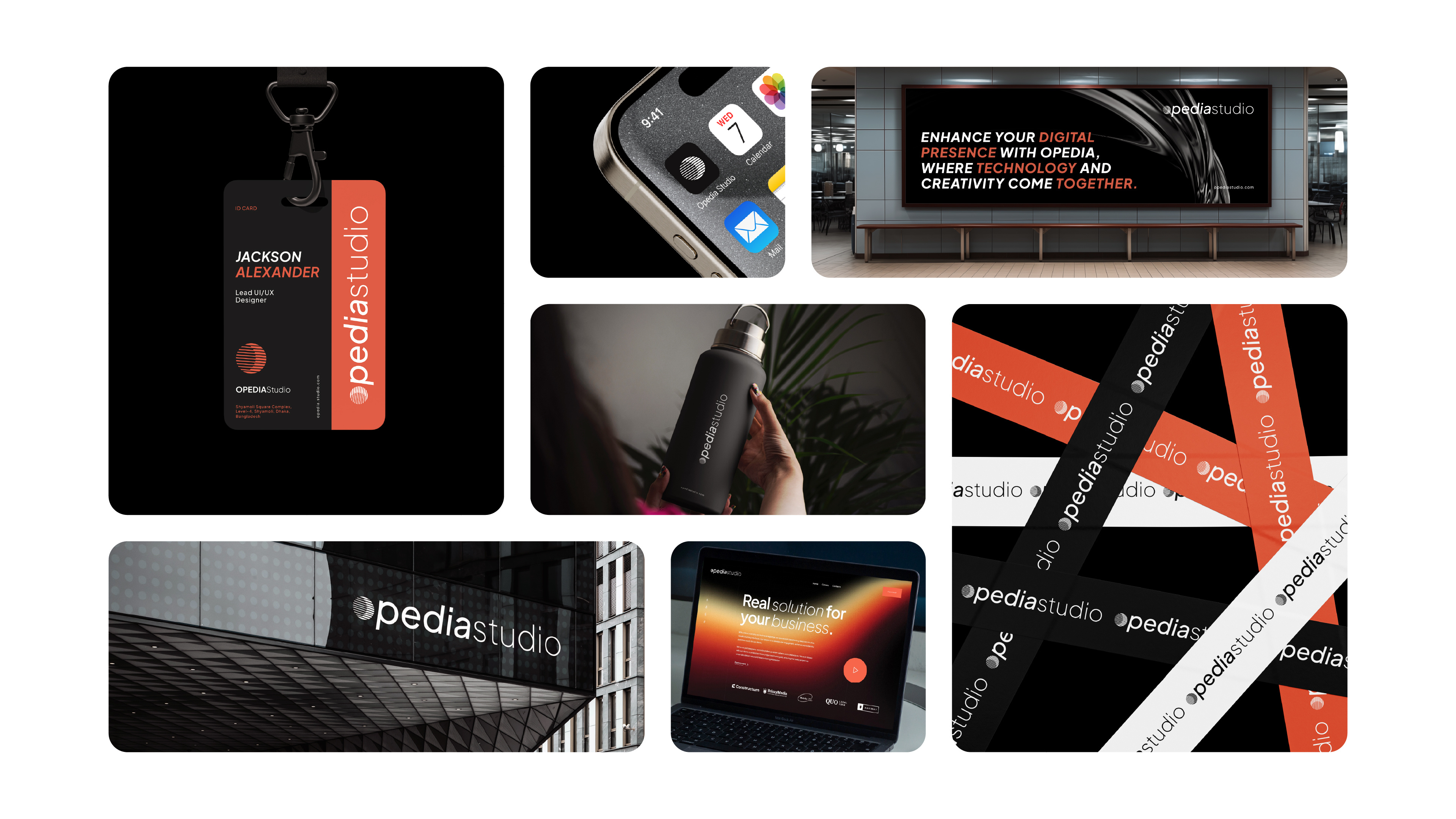 Opedia Studio® - Logo Design | Digital Agency Branding by Habibur ...