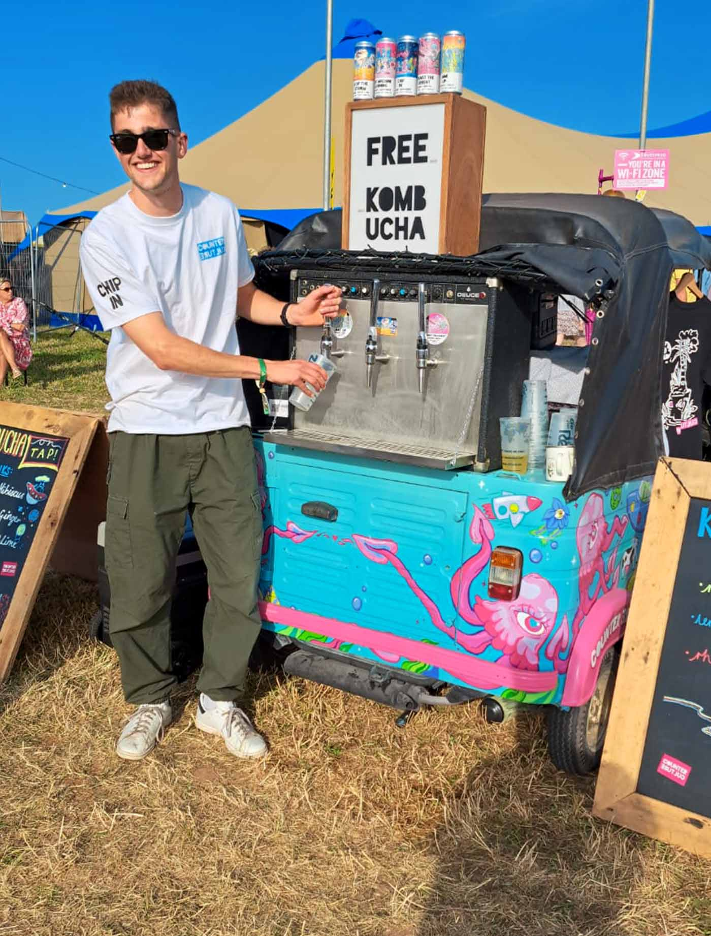 Custom Tuk Tuk Bar design & paint for Counterculture Drinks by Marta ...